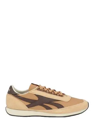 REEBOK Camargue Two-tone Leather And Suede Sneakers - Beige