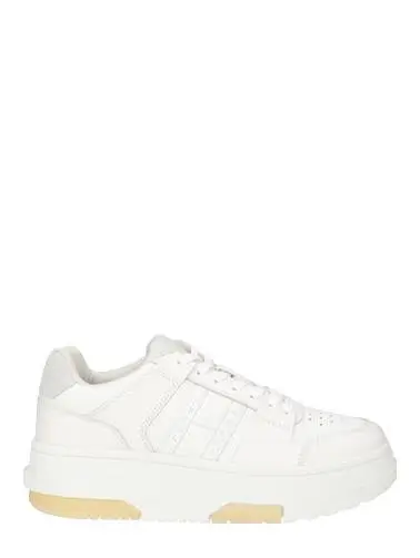 Tommy Hilfiger Leather Low-top Sneakers - White