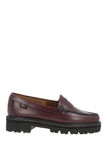 G.H. BASS & CO. Leather Loafers - Red