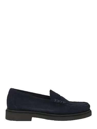 G.H. BASS & CO. Suede Penny Loafers - Navy