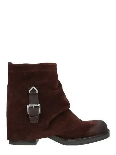 OVYE Ankle Boots In Calfskin - Brown