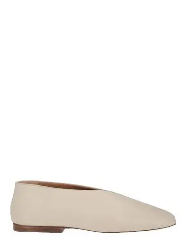 MANSUR GAVRIEL Leather Ballet Flats - Beige