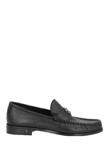 Roberto Cavalli Calfskin Loafers - Black