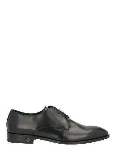 Roberto Cavalli Leather Lace-up Derby Shoes - Black