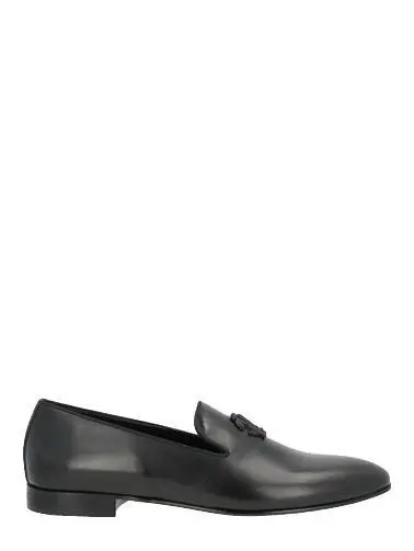 Roberto Cavalli Leather Loafers - Black