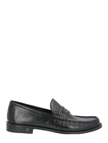Roberto Cavalli Leather Loafers - Black