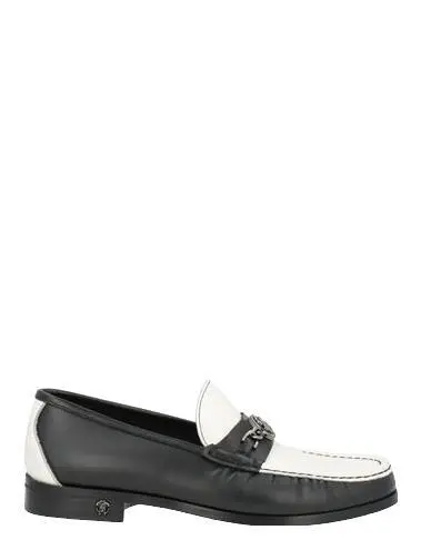 Roberto Cavalli Calfskin Loafers - Black