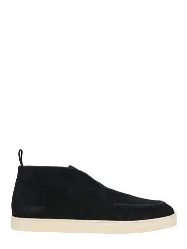 Giorgio Armani Suede Ankle Boots - Blue