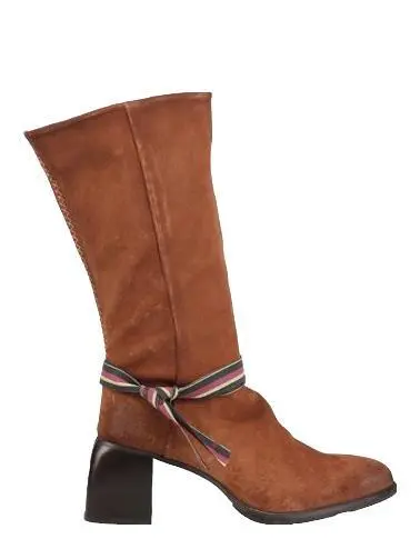FELMINI Leather Boots - Camel