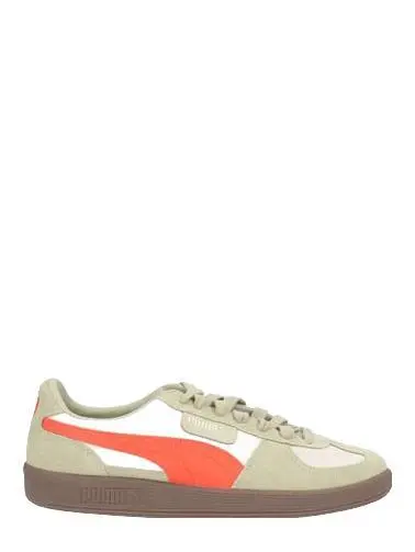 PUMA Palermo Suede Multicolor Low-top Sneakers - Sage Green