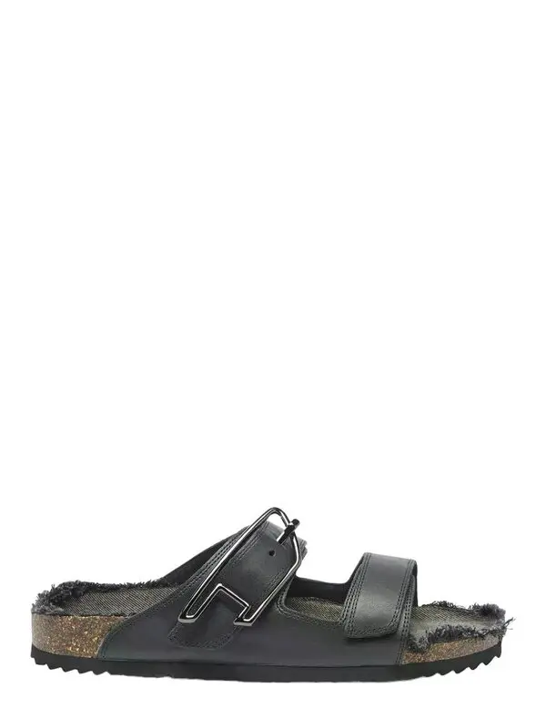 DIESEL® D-woodstock D Buckle Sandals - Black
