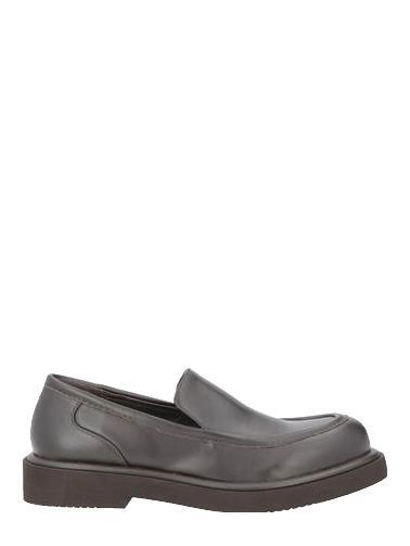 PALOMA BARCELO Leather Loafers - Dark Brown