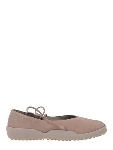 PALOMITAS BY PALOMA BARCELÓ Camel Leather Mary Jane Ballet Flats - Grey