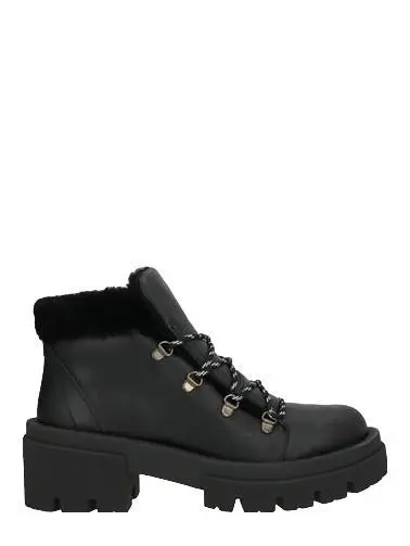 EQUITARE Joyce Ankle Boots With Shearling Lining - Black