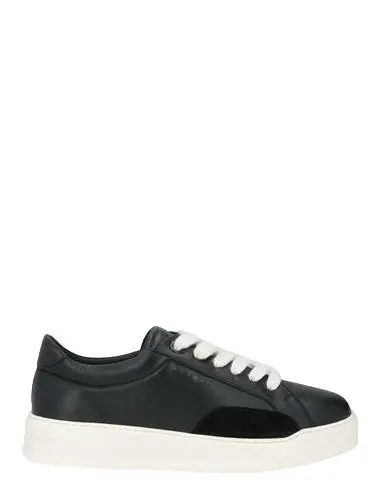 Hogan Leather Lace-up Low-top Sneakers - Black