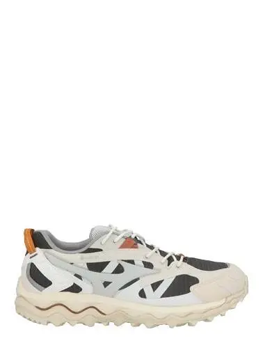 Mizuno Multicolor Textile Fibers Sneakers - Grey