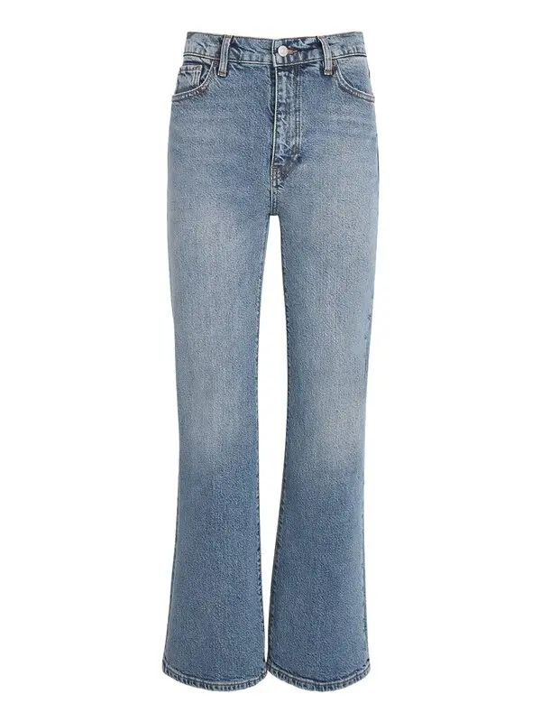 FRAME The Arrow High-rise Bootcut Jeans - Blue