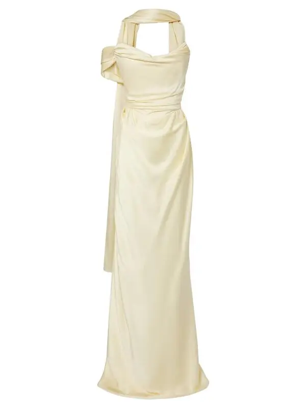 VIVIENNE WESTWOOD Nova Vixen Bustier Gown - Yellow
