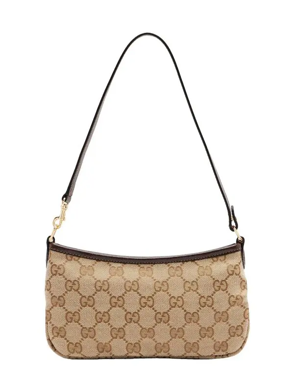 Gucci Gg Canvas Small Shoulder Bag - Beige