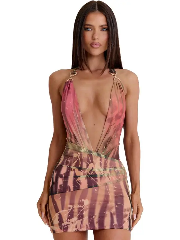 OUTCAST Carys Mini Dress Prima - Print
