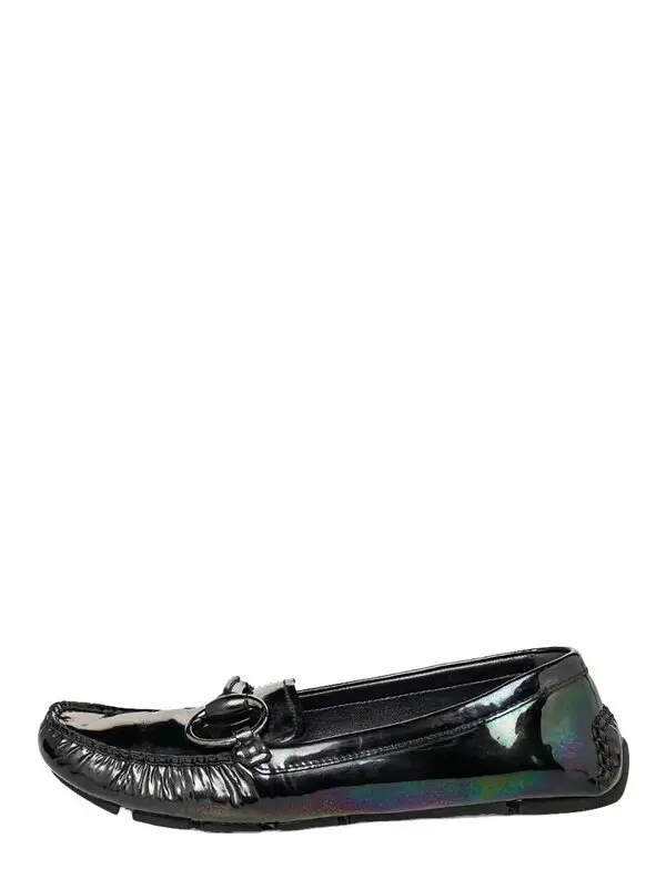 Gucci Horsebit Iridescent Loafers - Black