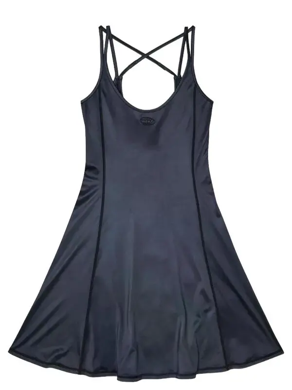 DIESEL® D-immy Flared Mini Dress - Grey