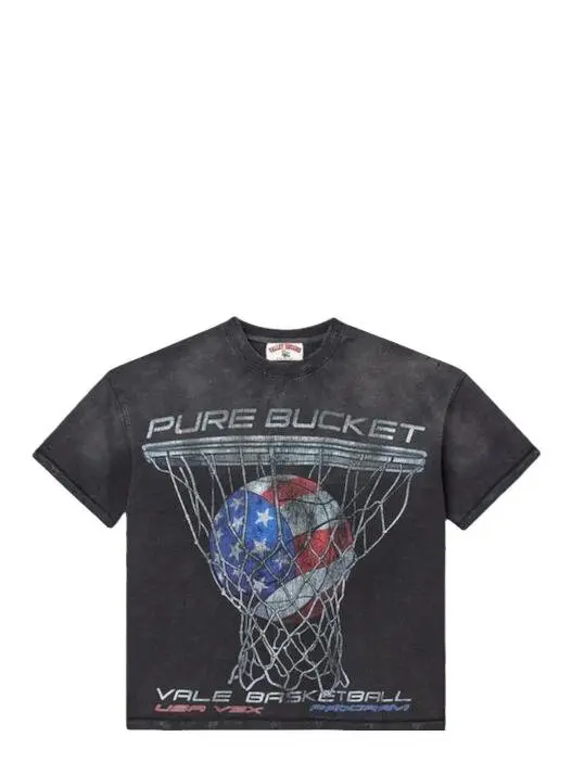 VALE FOREVER Pure Bucket Tee Shirt - Black
