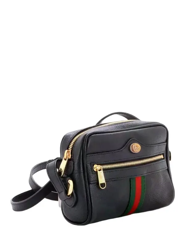Gucci Ophidia Mini Shoulder Bag - Black