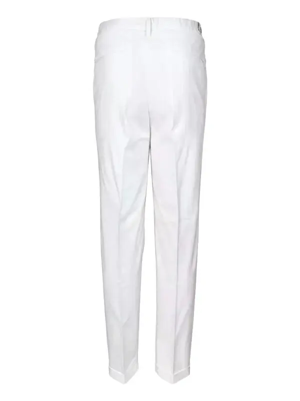 DEVORE INCIPIT Pleated Turn-up Trousers - Neutrals
