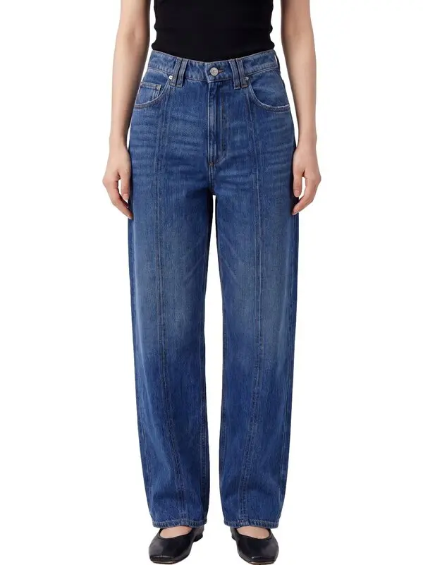 Sportmax Denim Baggy Jeans - Blue