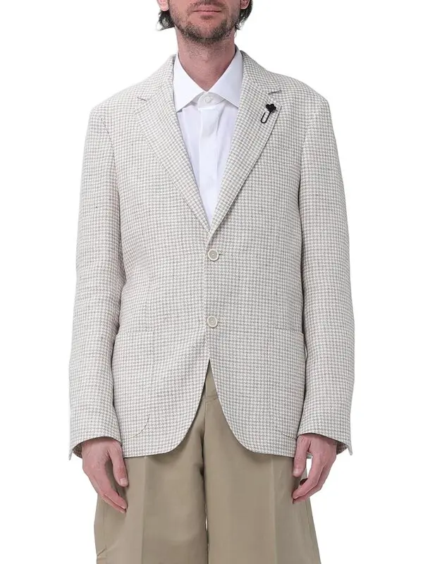 LARDINI Jacket - Natural