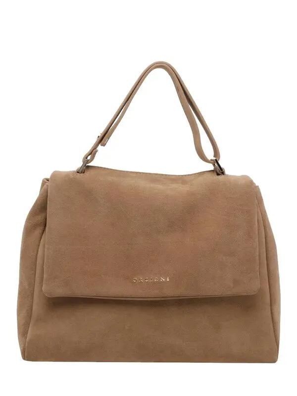 ORTIGNI Handbag - Biscuit