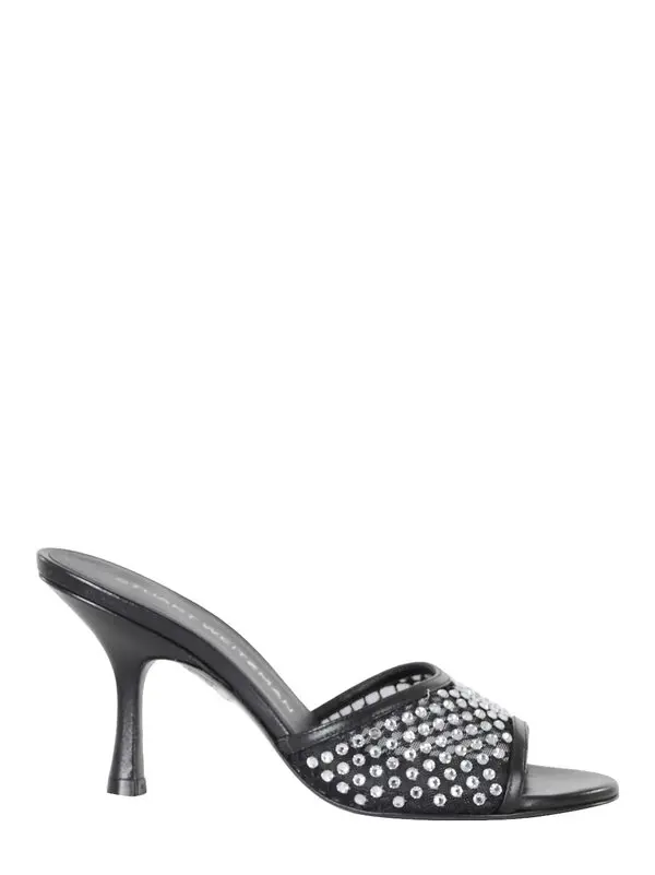 STUART WEITZMAN Embellished Heeled Sandals - Black