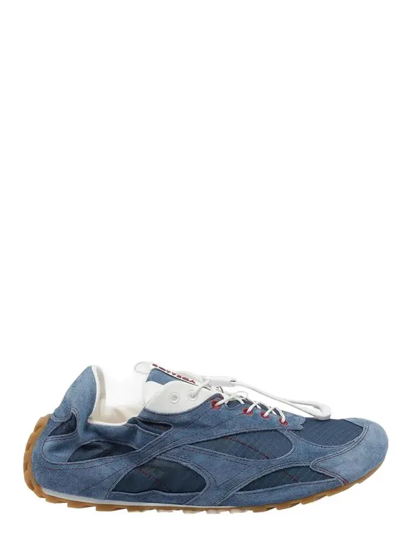 Bottega Veneta Lace-up Sneakers - Blue