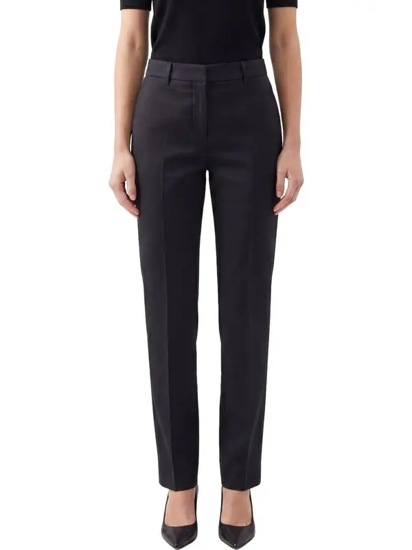 Aspesi Gabardine Chino Trousers - Black