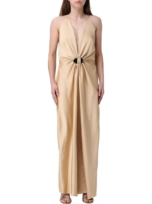 SIMONA CORSELLINI Long Dress - Gold