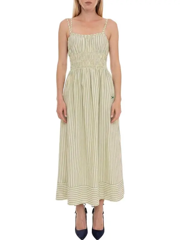 BOSS Striped Midi Dress - Multicolor