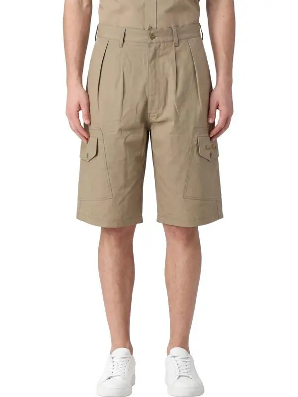 FAMILY FIRST Cotton Cargo Shorts - Green