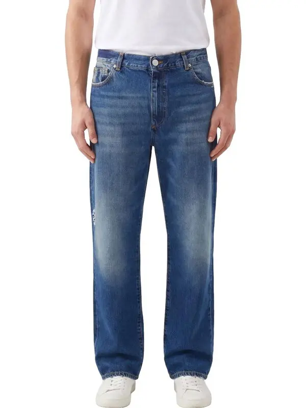 FAMILY FIRST Straight Denim Jeans - Blue