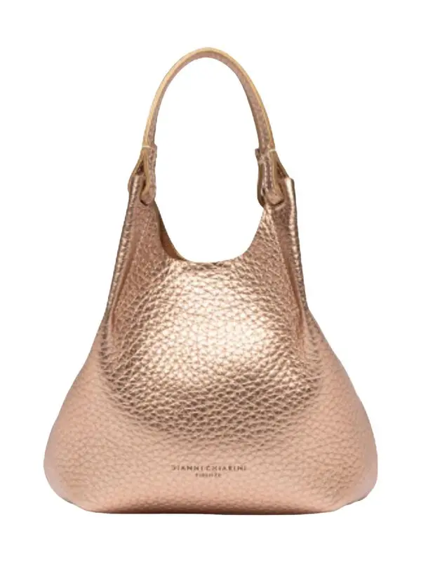 GIANNI CHIARINI Textured Leather Mini Bag - Dark