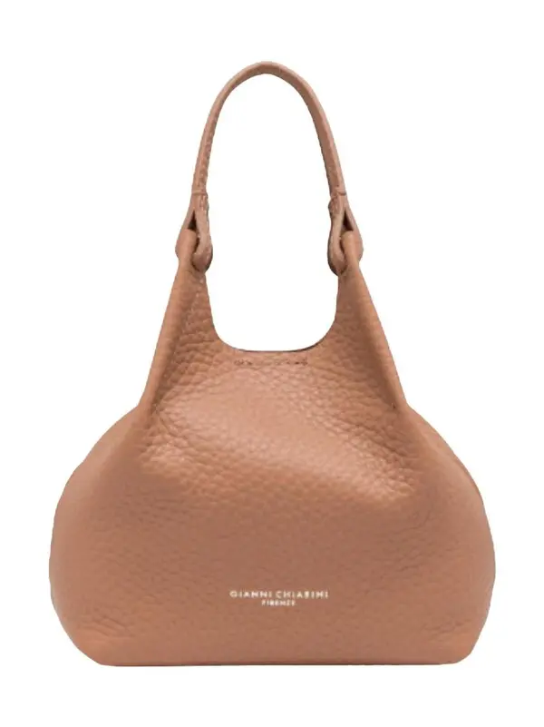 GIANNI CHIARINI Textured Leather Mini Bag - Navy