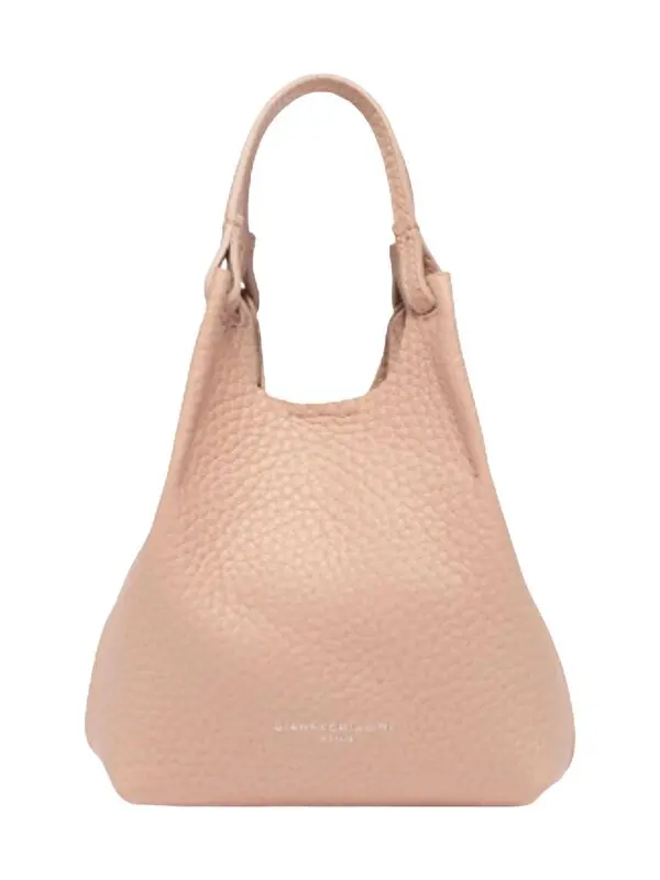 GIANNI CHIARINI Textured Leather Mini Bag - Pink