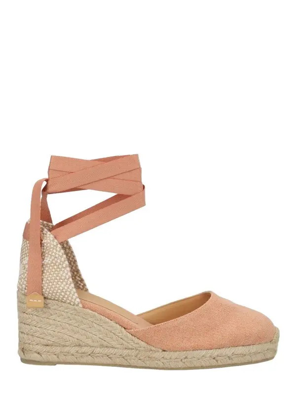 CastaÑer Carina Cotton Canvas Espadrilles - Pink