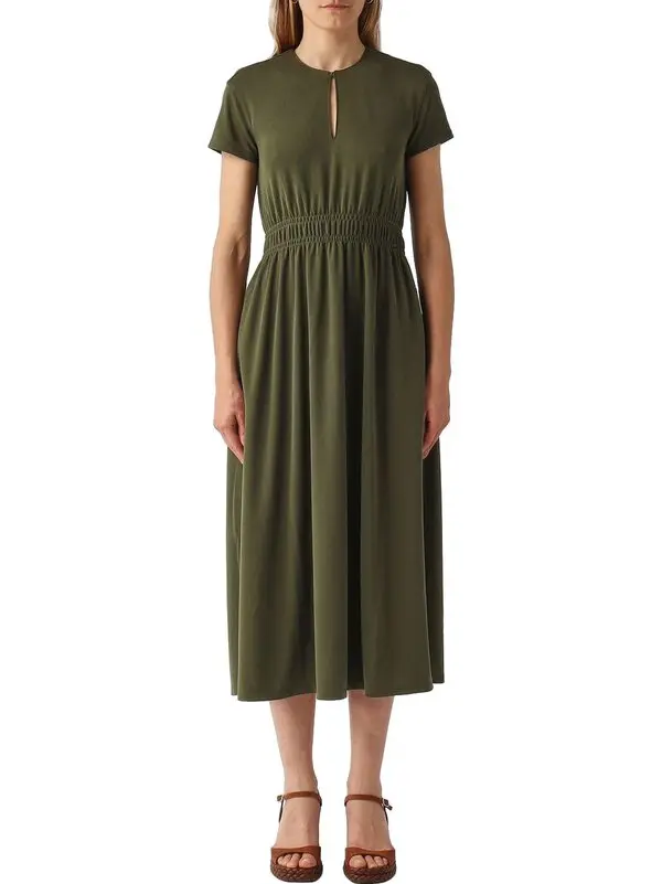 Max Mara Midi Dress - Military