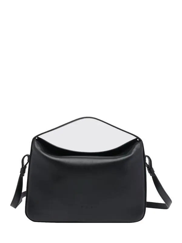 AESTHER EKME Calf Leather Handbag With Removable Shoulder Strap - Black