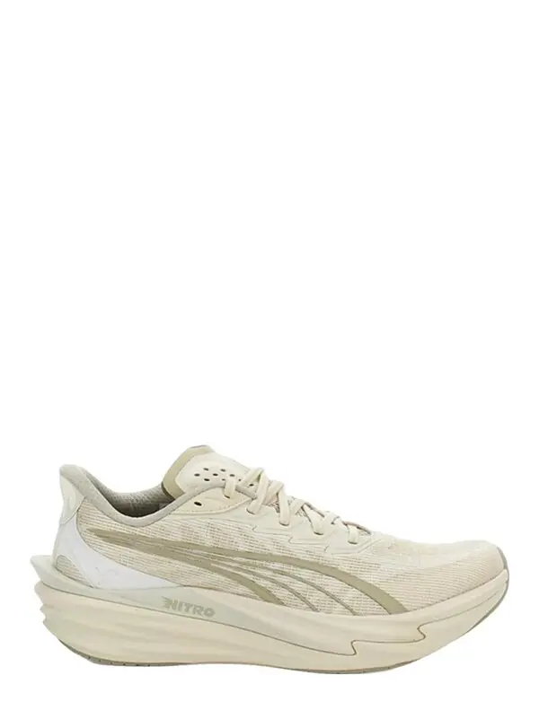 PUMA Deviate Nitro 4 Running Trainers In Mesh With Cushioning - White