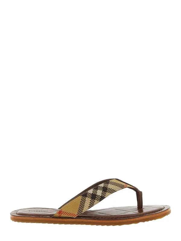 Burberry Heeled Sandal - Sand