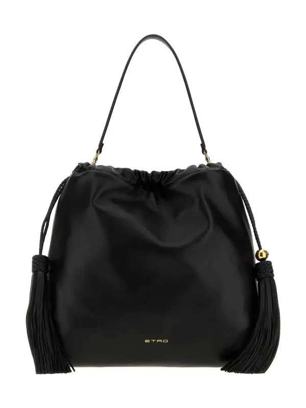 Etro Drawstring Handbag - Black
