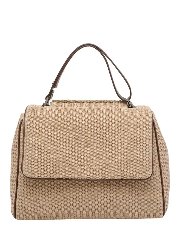 ORTIGNI Handbag - Biscuit