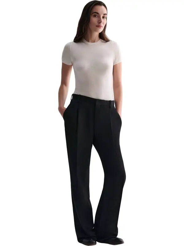Veronica De Piante Billie Linen Trousers - Black